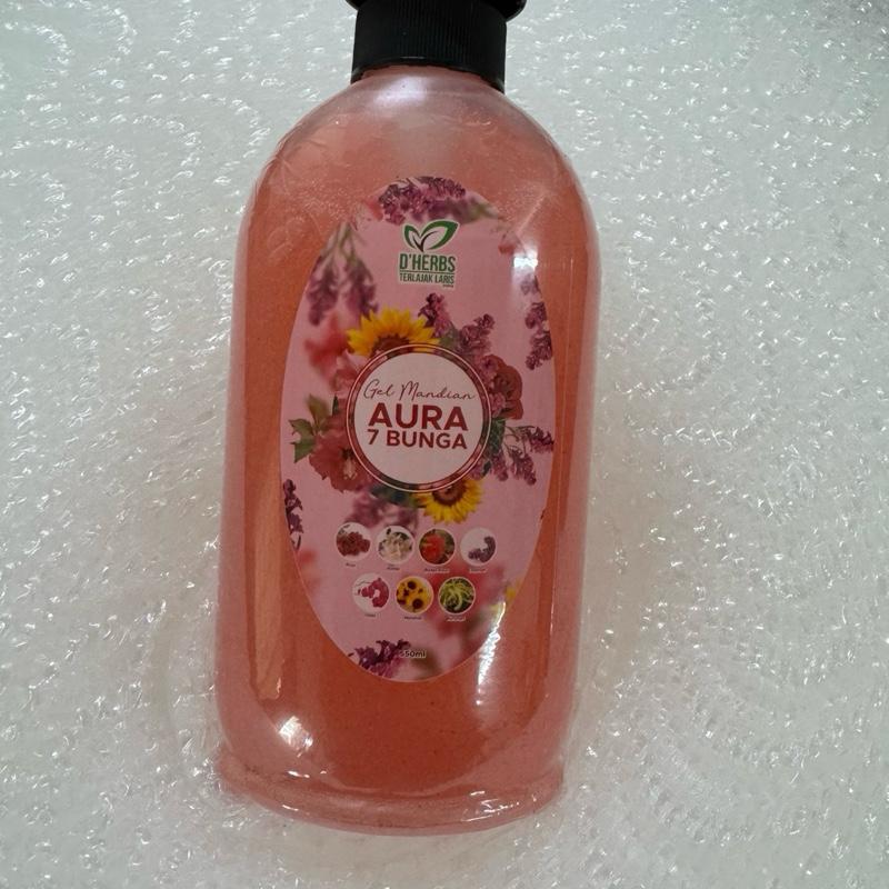 DHERBS GEL MANDIAN AURA 7 BUNGA 500ML Body Care Body Wash - TikTok Shop ...