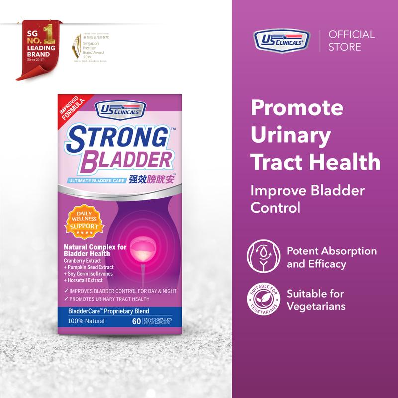 US Clinicals StrongBladder 60s | Promotes better bladder control ...