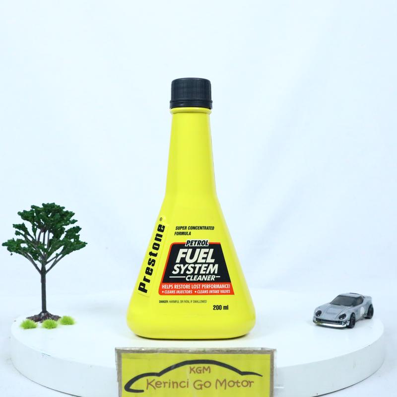 Prestone Petrol Fuel System Cleaner 200ml Cairan Pembersih Injector ...