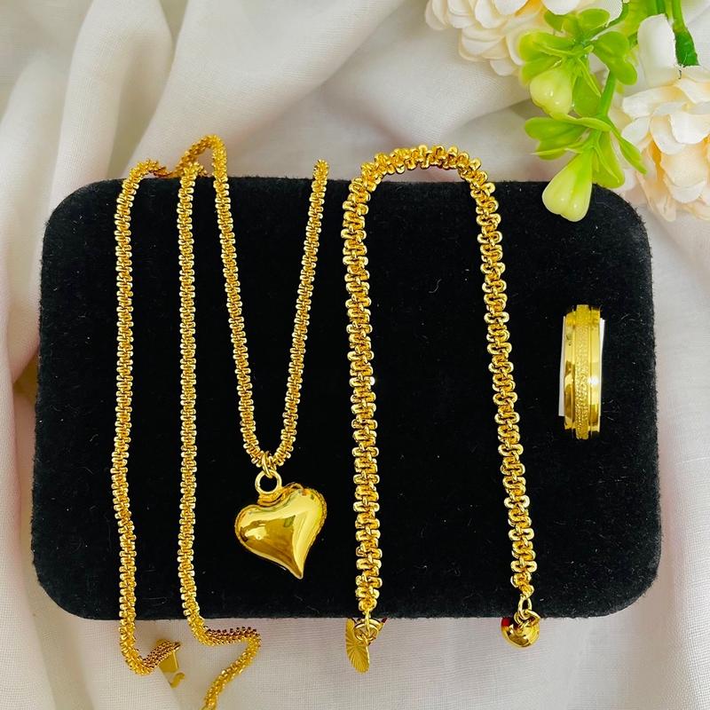 sets jewellry emas bangkok slmh kegunaan harian wanitaterkini - TikTok ...