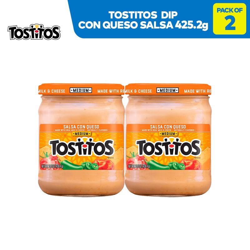Tostitos Con Queso Salsa Dip 425.2g - Pack of 2 - TikTok Shop Philippines