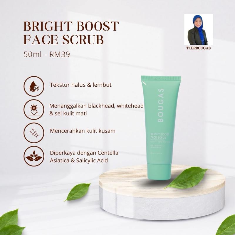 Bougas Beauty Face Scrub - TikTok Shop Malaysia