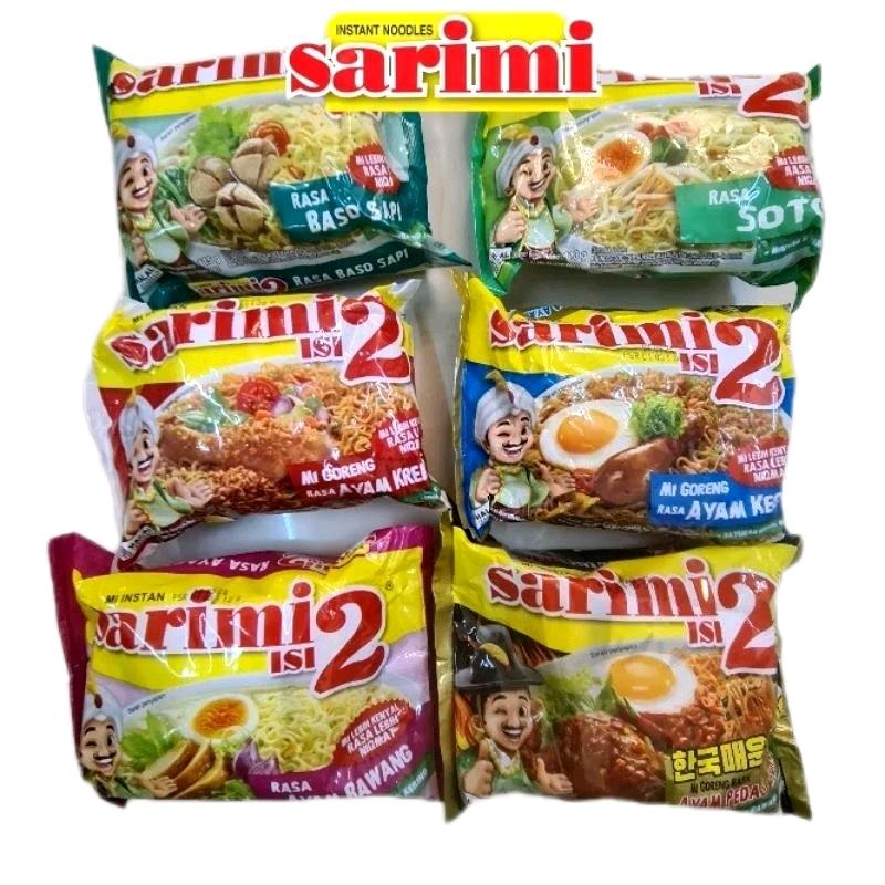 Sarimi Isi 2 - Mie Instant Goreng & Kuah Harga 1 Bungkus - TikTok Shop ...