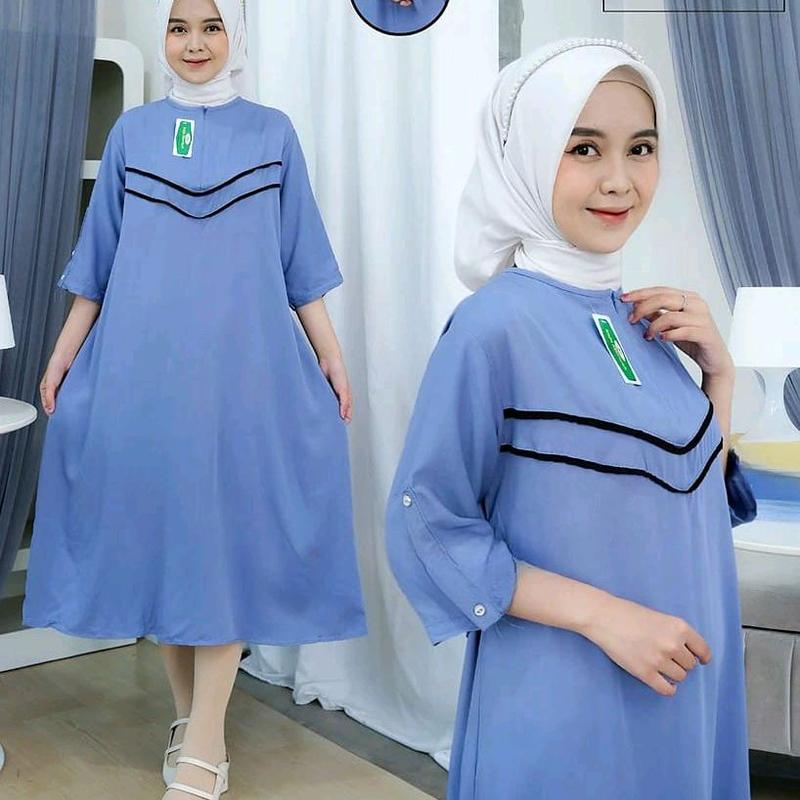 Daster Syakira Matt Rayon Twill Premium bahan adem lembut nyaman - Shop ...