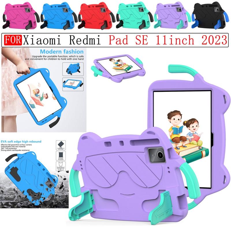 For Xiaomi Redmi Pad SE 11inch 2023 Kids Friendly Handle Stand - TikTok ...