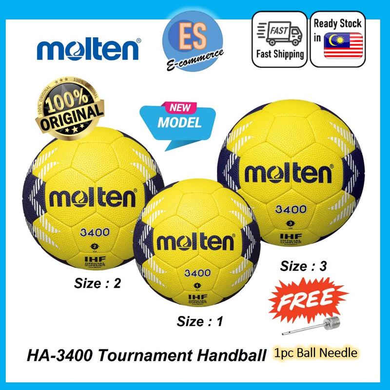 MOLTEN HA3400 LEATHER HANDBALL FREE BALL NEEDLE - TikTok Shop Malaysia