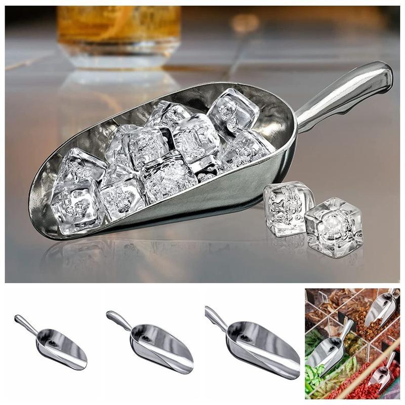 Home Kitchen Aluminum Utility Scoops Durable for Grain Bar Ice - TikTok ...