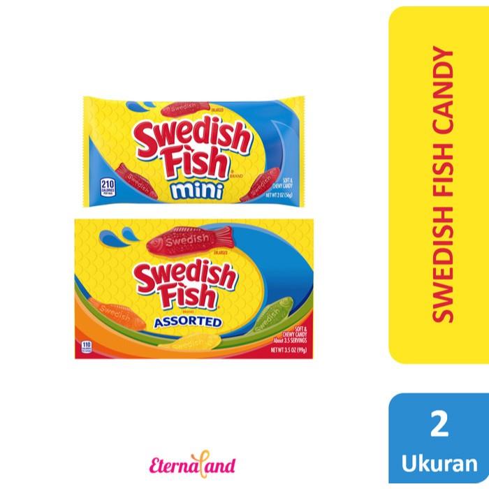 Jual SWEDISH FISH CANDY - PERMEN KENYAL BENTUK IKAN IMPOR USA - Jakarta ...
