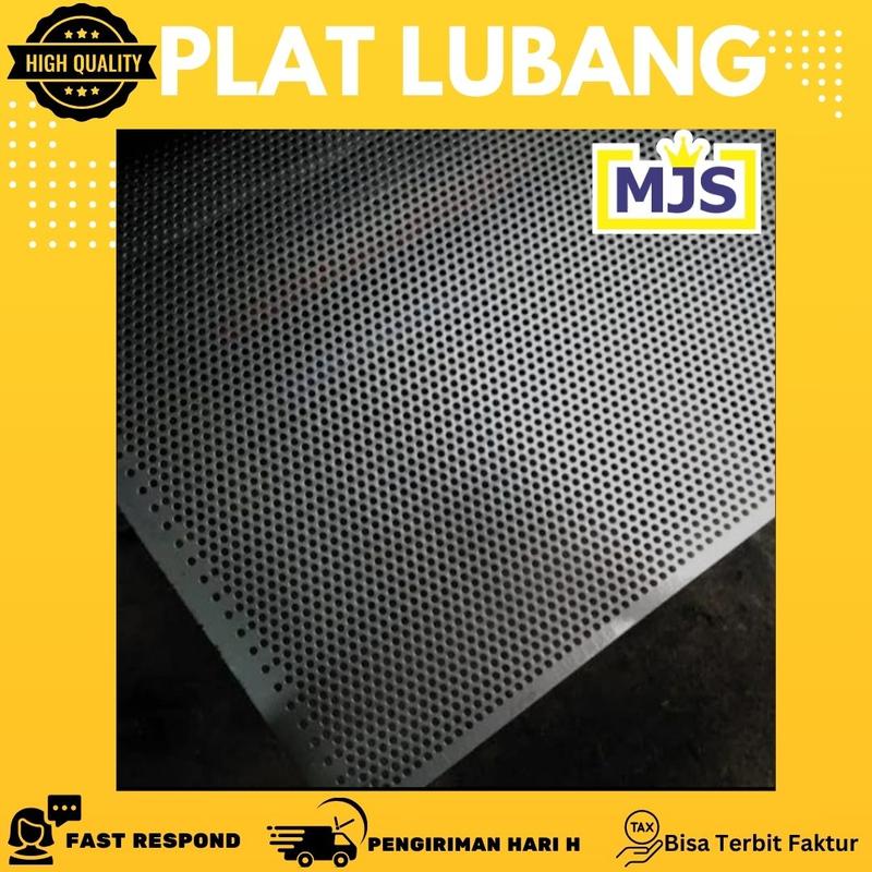 Plat Lubang Besi (Perforated Plate) berbagai macam ukuran dan ketebalan ...