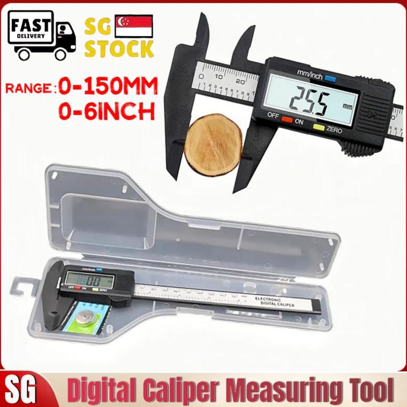 [SG Seller] Digital Caliper - 6 Inch 0-150mm Measuring Tool Electronic ...