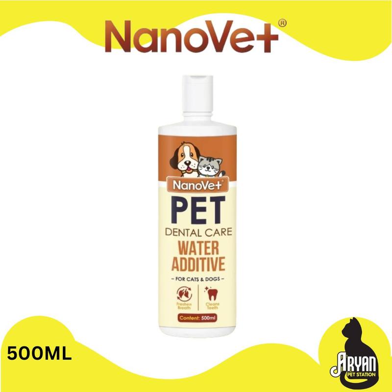 Nanovet Dental Care Water Additive For Cat & Dog 500ML - TikTok Shop ...