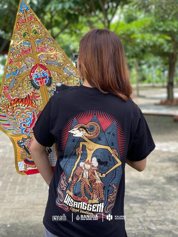 Kajawi Kaos Wayang Wisanggeni Baju Distro Wayang Budaya Satria - Shop ...