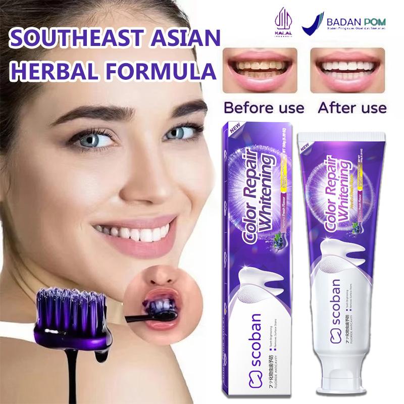 【Buy 2 Free2】Scoban toothpaste for gum protection and anti-sensitive ...