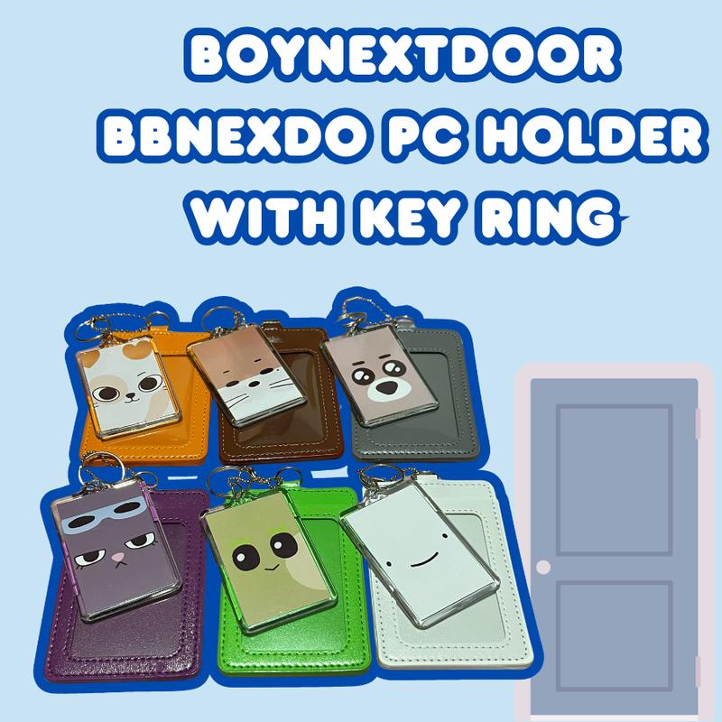 BOYNEXTDOOR BBNEXDO PHOTOCARD HOLDER WITH KEY RING - TikTok Shop ...