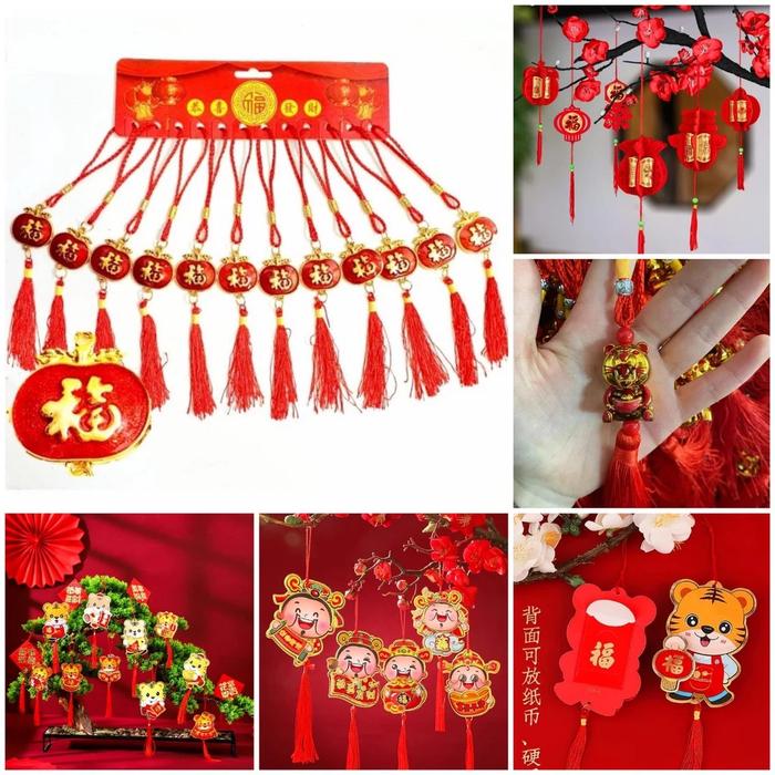 Jual [READY] Gantungan Hiasan Imlek Pohon Sakura Meihwa Shio Kuda ...