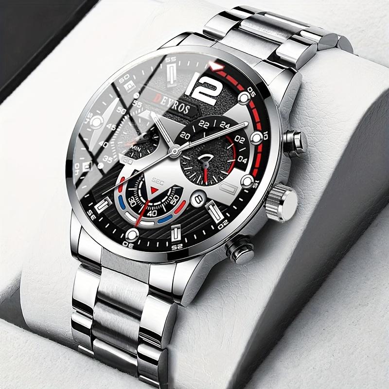 【Ready stock fast delivery】Jam Tangan Fesyen untuk Lelaki, Keluli ...