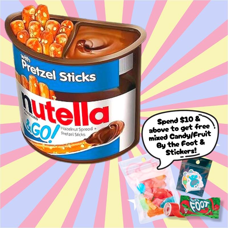 Nutella &Go Pretzels Stick Pack candies - TikTok Shop Singapore