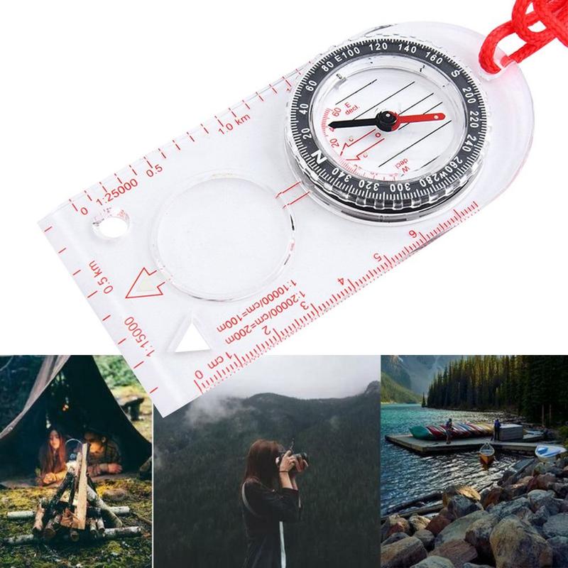 High Quality Acrylic Map Ruler Compass Multi-function Transparent ...
