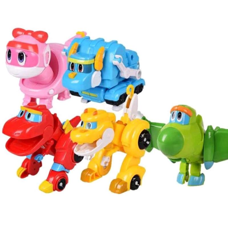 Cod Mainan Anak Gogo Dino 1 Set isi 5 Robot Viral Bisa Berubah - Shop ...