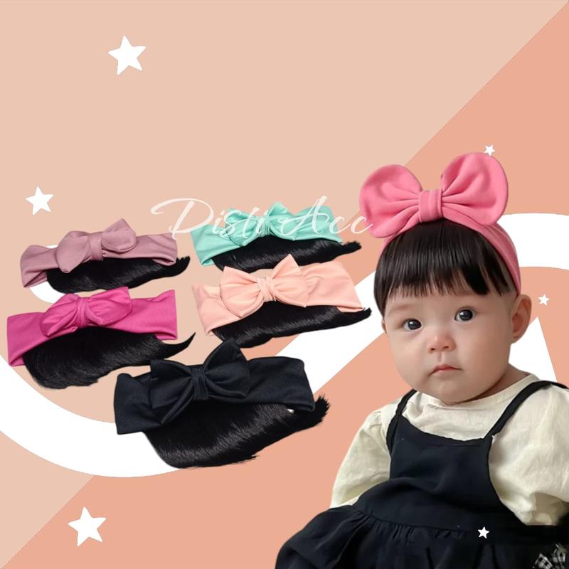 Bandana Rambut Poni Pita / Headbands Cute Baby Girl Hair Wig Fashion ...