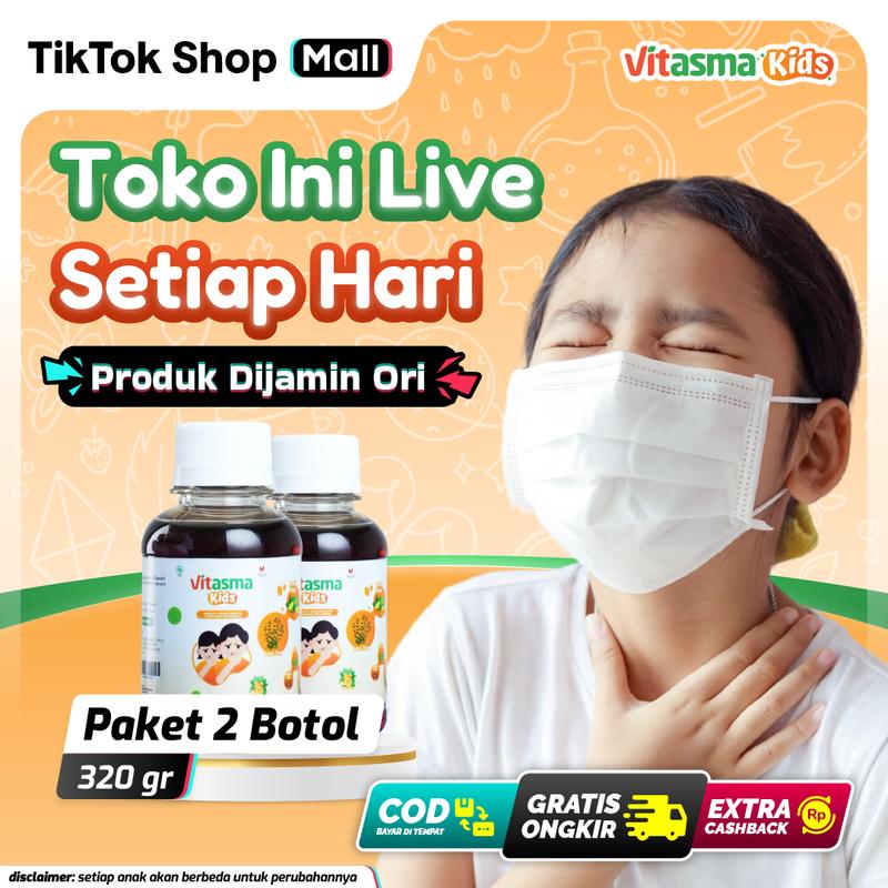 Paket 2 Botol Vitasma Kids - Madu Herbal Anak - Bantu Masala - Shop ...
