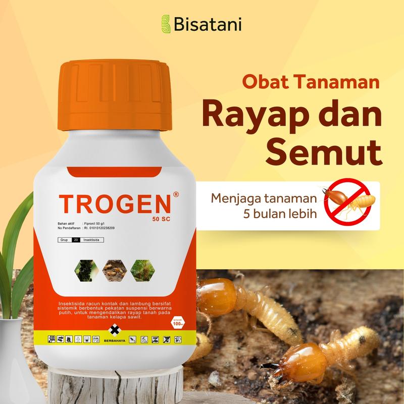 Trogen Obat Rayap dan Semut Untuk Tanaman dan Furnitur Rumah Tahan 5 ...