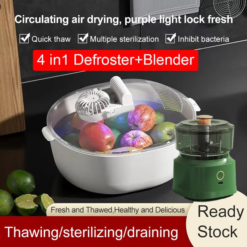 4 in 1 Defroster Multi-Functional Thawer Fast Food Thawing Box - TikTok ...