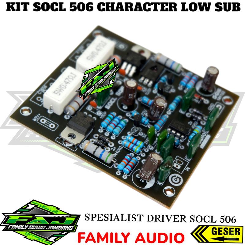 KIT DRIVER SOCL 506 LOWSUB Amplifier - Shop | Tokopedia