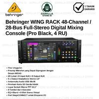 Jual Behringer WING Rack 48 Channel Digital Mixer 28-Bus Full-Stereo ...