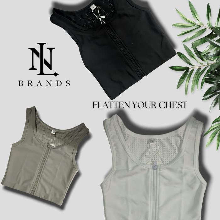 Promo Breast binder resleting pisgem / chest binder / korset dada ...