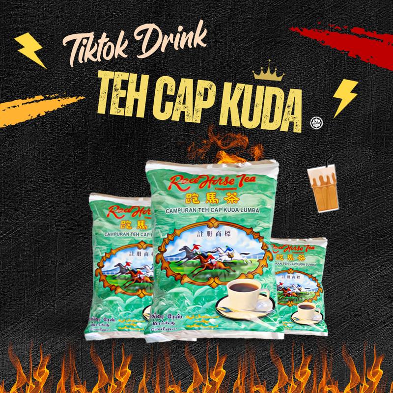 Teh Cap Kuda Lumba 1KG | Teh Balang RACE HORSE TEA - TikTok Shop Malaysia
