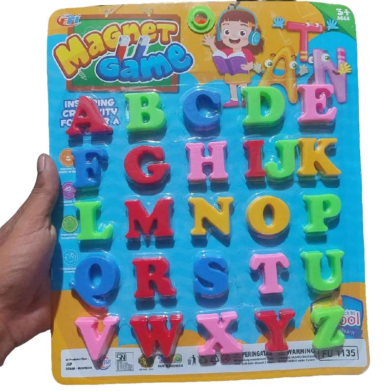 Mainan Edukasi Anak Alphabet Abjad Magnet Game - Shop | Tokopedia