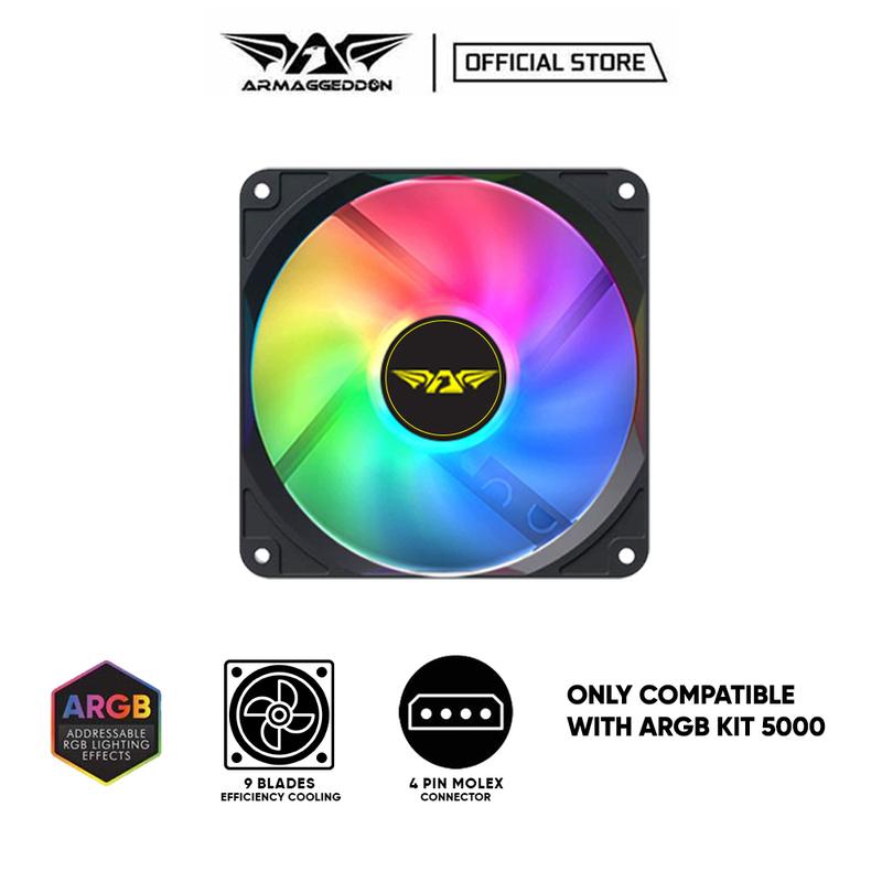 Armaggeddon Slave Fan ARGB PC Cooling Fan for ARGB KIT 5000 - TikTok ...