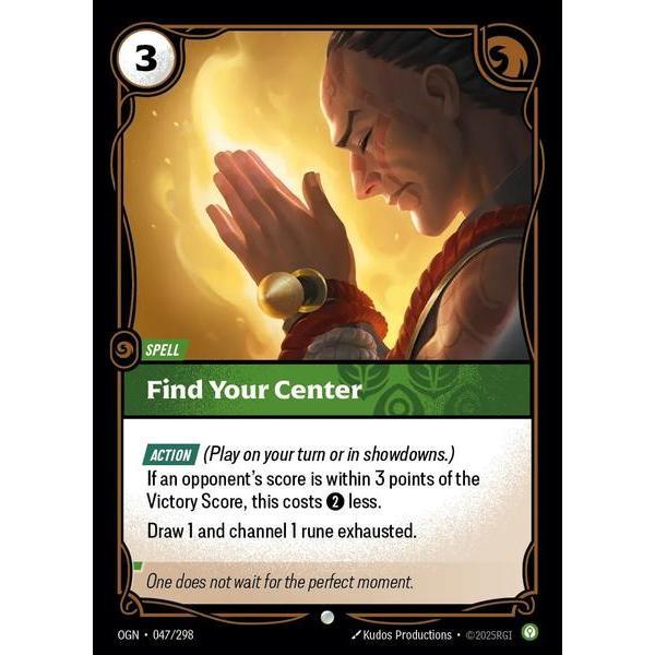 Jual Find Your Center [OGN-047 C] Riftbound League of Legends Trading ...