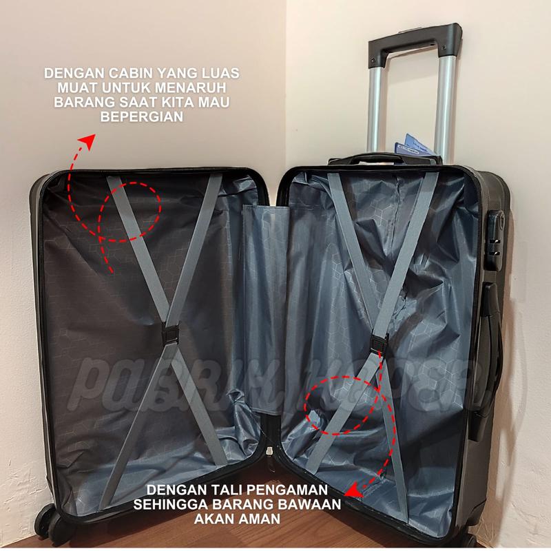 POLO MALDIVES Koper 18 Inch Tipe 602 Packing Bubble Wrap Kabin Size ...