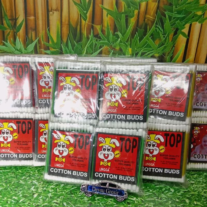 cotten buds pembersih kuping kuping satu pak isi 12 pcs - Shop | Tokopedia
