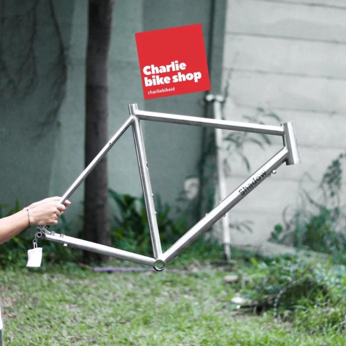 Jual Frameset RB Road Bike Disc Titanium SHADOW PAVE Seatpost Titanium ...