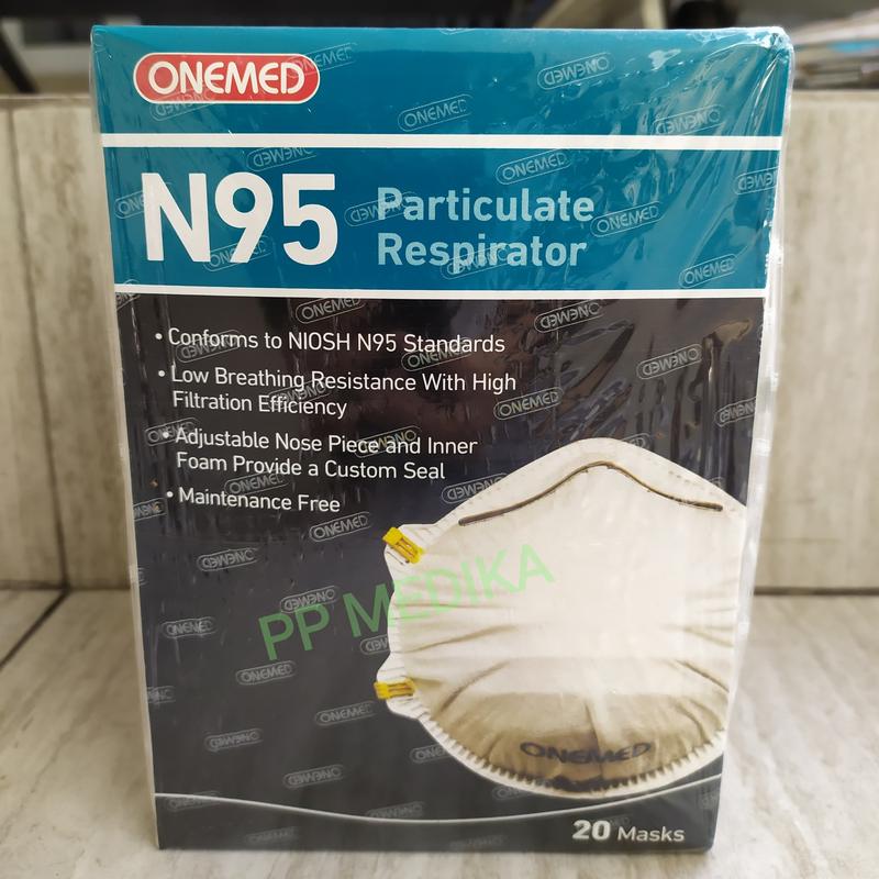 Masker N95 Particulate Respirator Onemed - Eceran / Per pcs - Shop ...