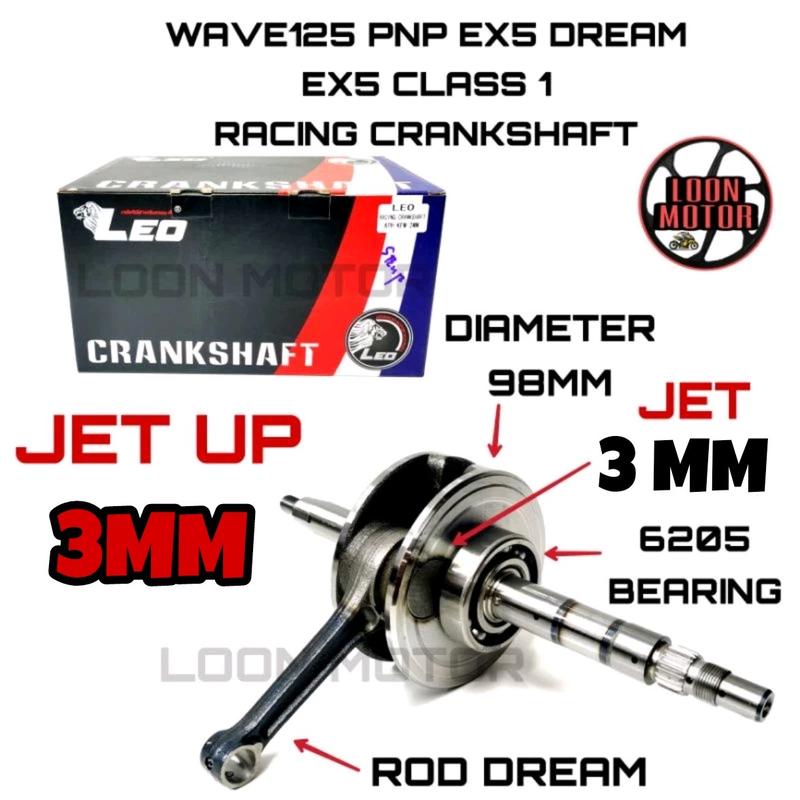 WAVE125 PNP EX5 CLASS 1 / DREAM RACING CRANKSHAFT JET ROD 3M - TikTok ...