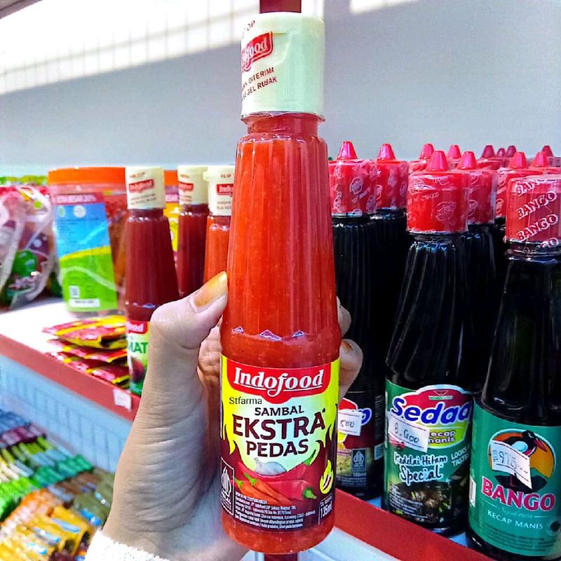 SAOS SAMBAL INDOFOOD EXTRA PEDAS, SAUS TOMAT, PEDAS - Shop | Tokopedia