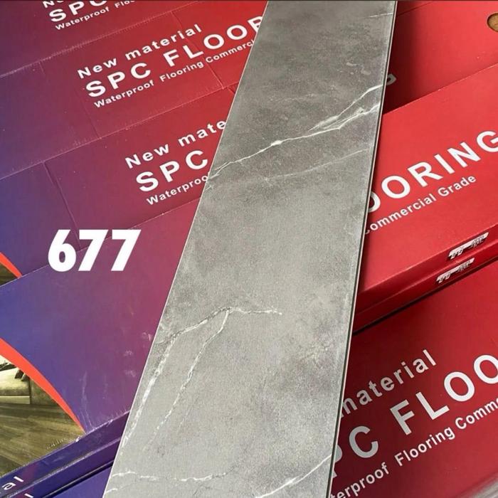 Jual Perbox!!! SPC Lantai klik 4mm / SPC FLOORING 122cm x 18,6cm x 0 ...