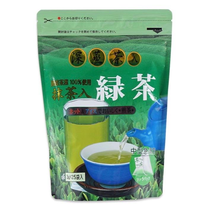 OSK Japan Green Tea Matcha Tea Bags 25pcs x 3g - TikTok Shop Singapore