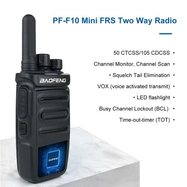 BF-V10 BaoFeng V10 Saiz Mini Caj USB baofeng walkie talkie - TikTok ...
