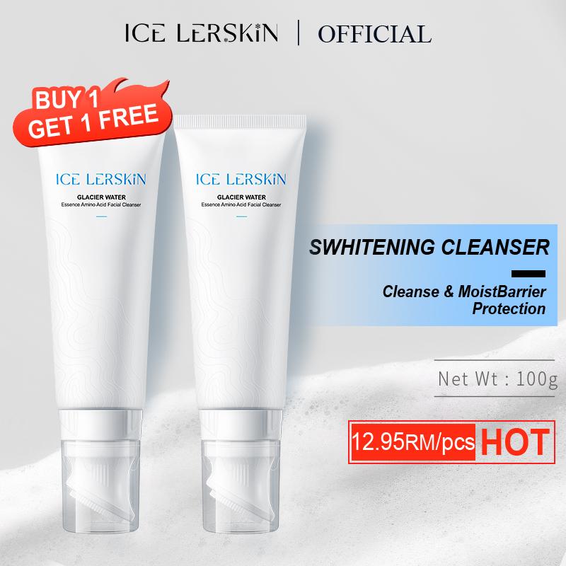 ICE LERSKIN 377Essence Powerful Whitening Cleansing 100g Cleanser ...
