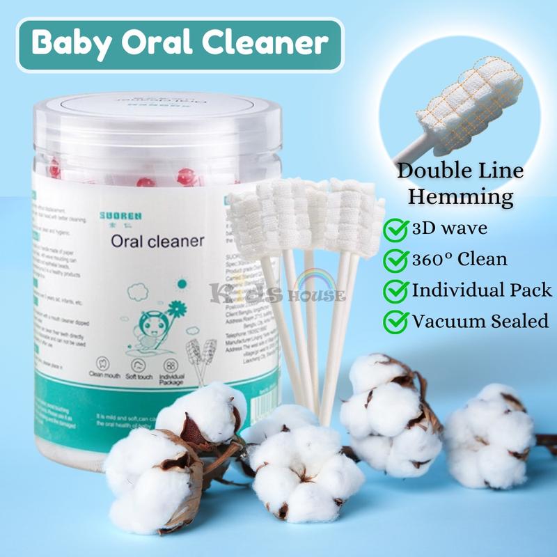 Baby Oral Tongue Cleaner 30pcs Disposable Newborn Baby Toothbrush ...