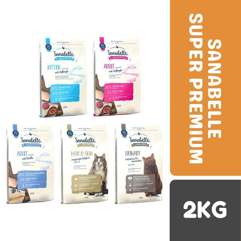 Sanabelle Superpremium Cat Food 2Kg - TikTok Shop Malaysia