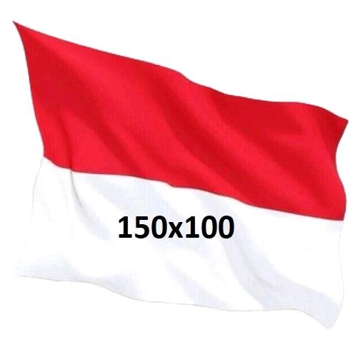 bendera merah putih 150x100 latex hijau tua bisnis white banner - Shop ...