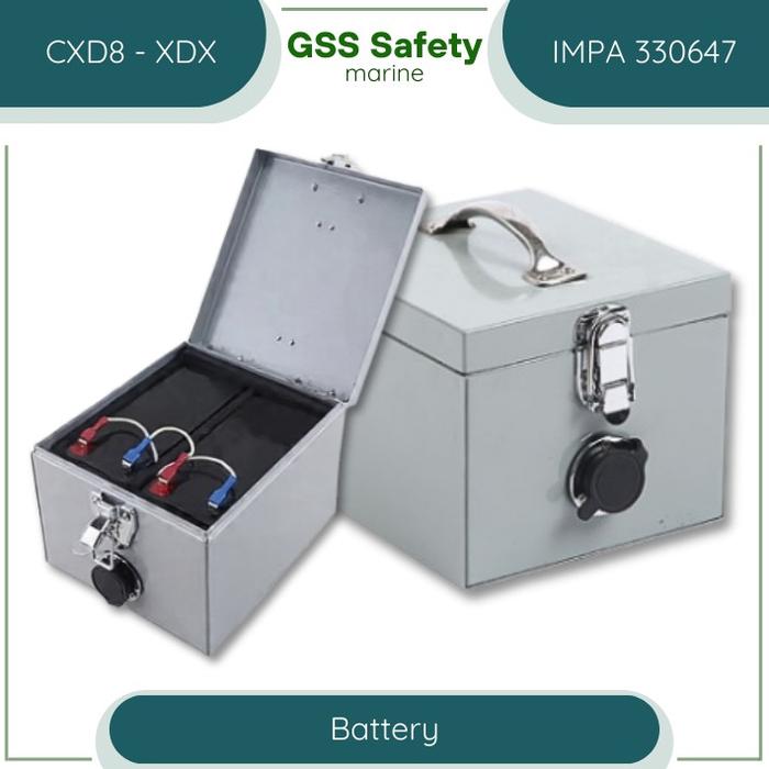 Jual Battery Box Aldis Lamp CXD8 - XDX - Battery Lampu Aldis IMPA ...