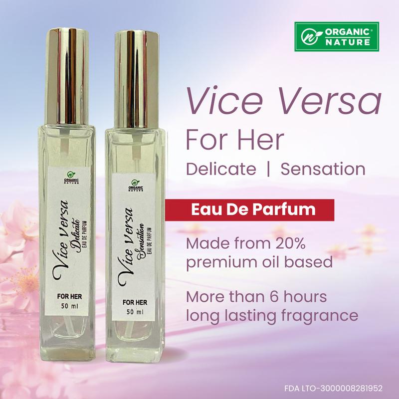 ORGANIC NATURE VICE VERSA PERFUME FOR HER - TikTok Shop Philippines