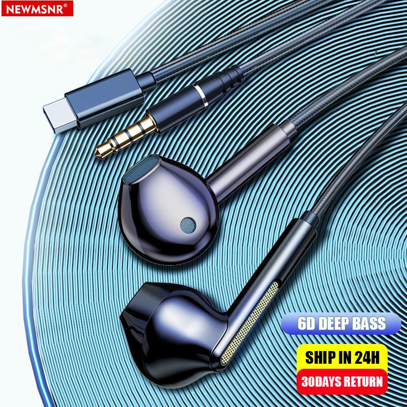 Newmsnr-TYPE-C 6d gaming headphones, earphones with HD microphone ...